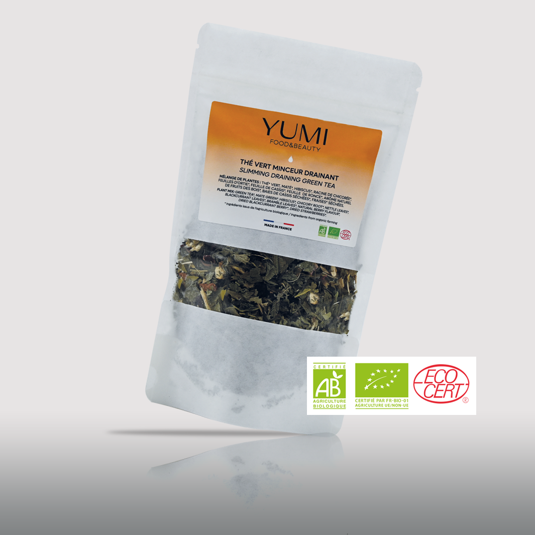 YUMI Beauty - Thé vert minceur drainant – Yumi Beauty Shop